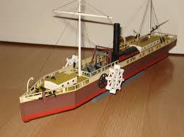 Fulton's Clermont Steam Boat (Re-Issue) -- Plastic Model Ship Kit -- 1/ ...