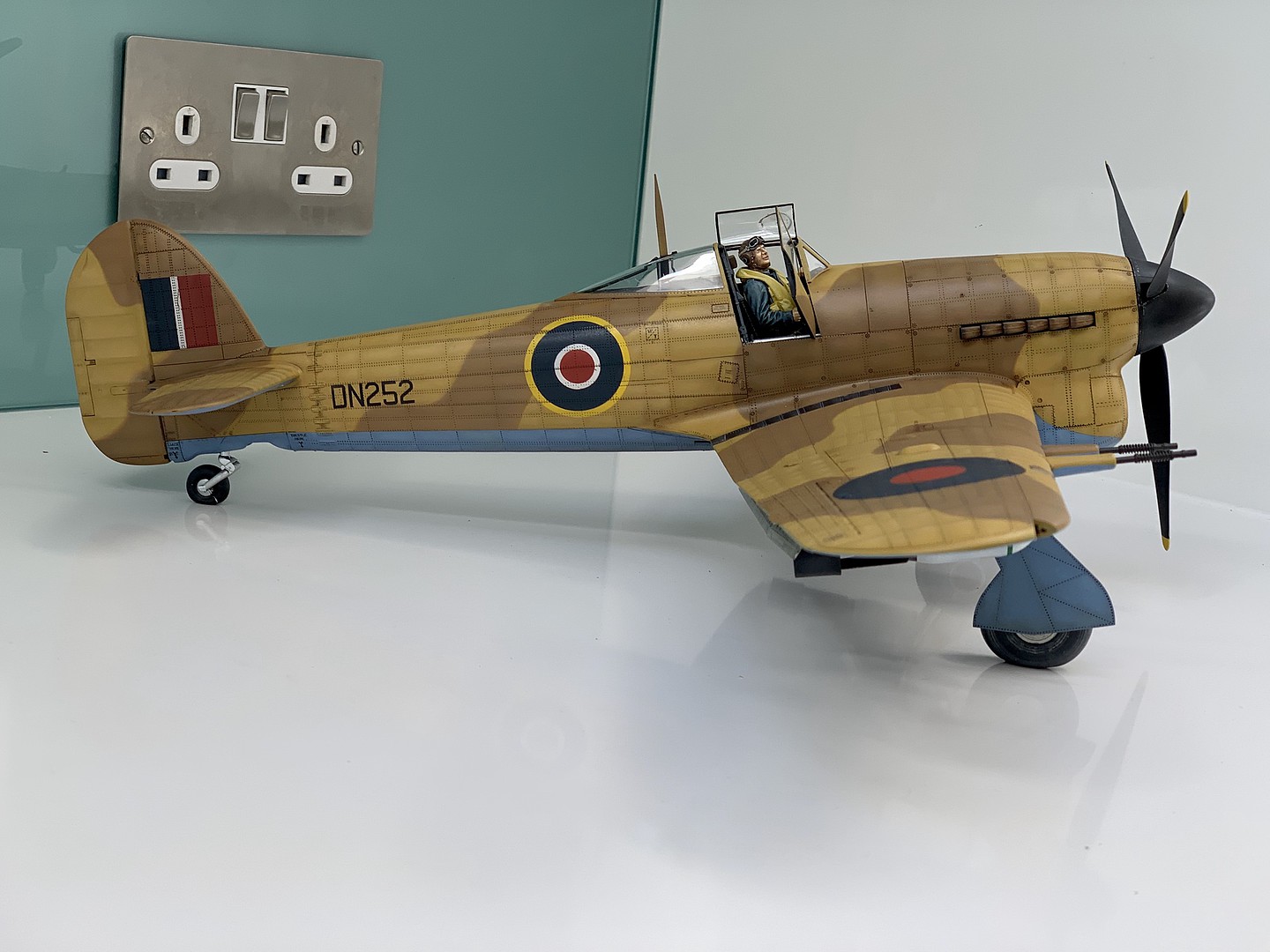 Hawker Typhoon Mk 1b (Car Door) Fighter -- Plastic Model Airplane Kit ...