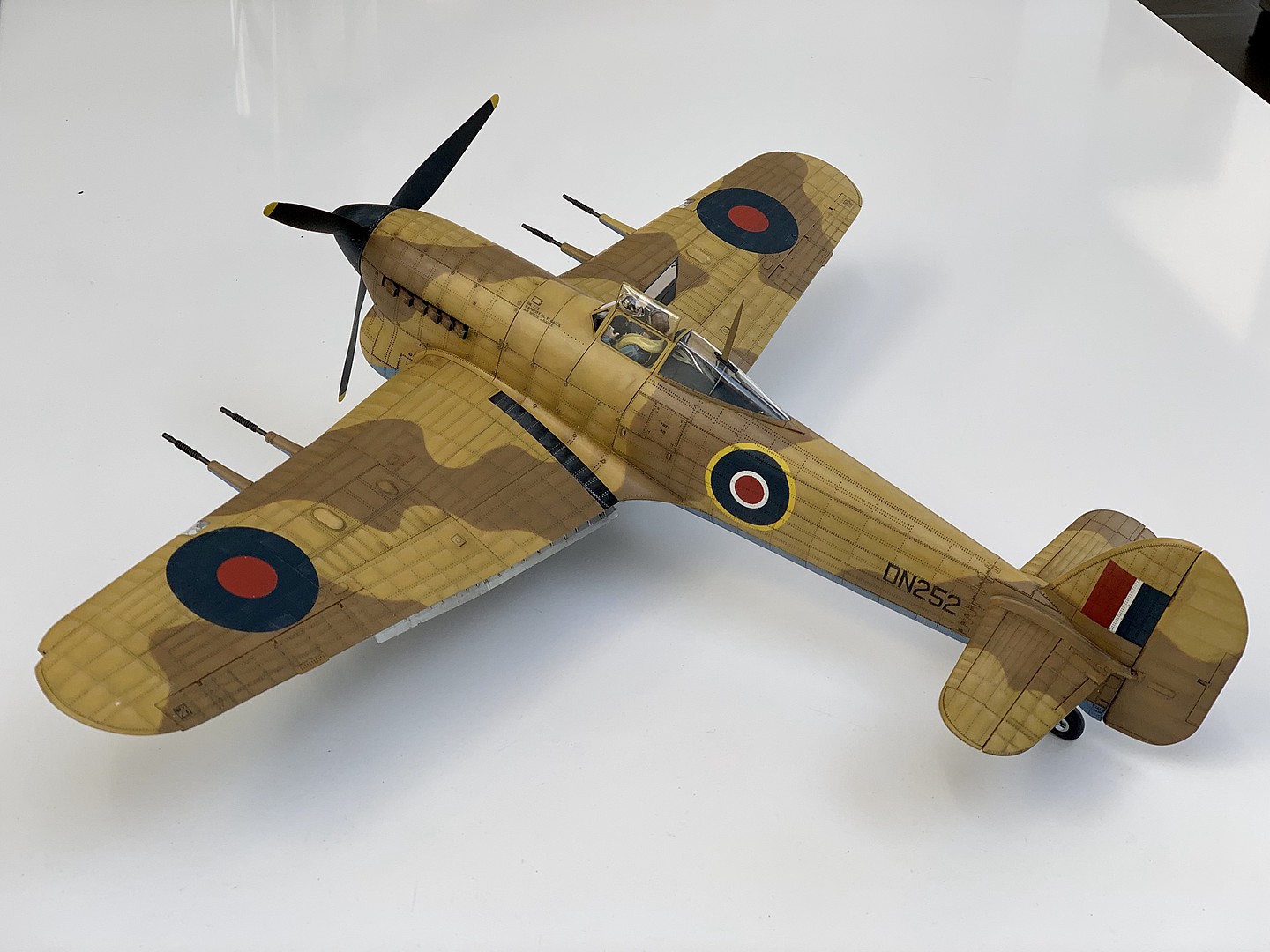Hawker Typhoon Mk 1b (Car Door) Fighter -- Plastic Model Airplane Kit ...