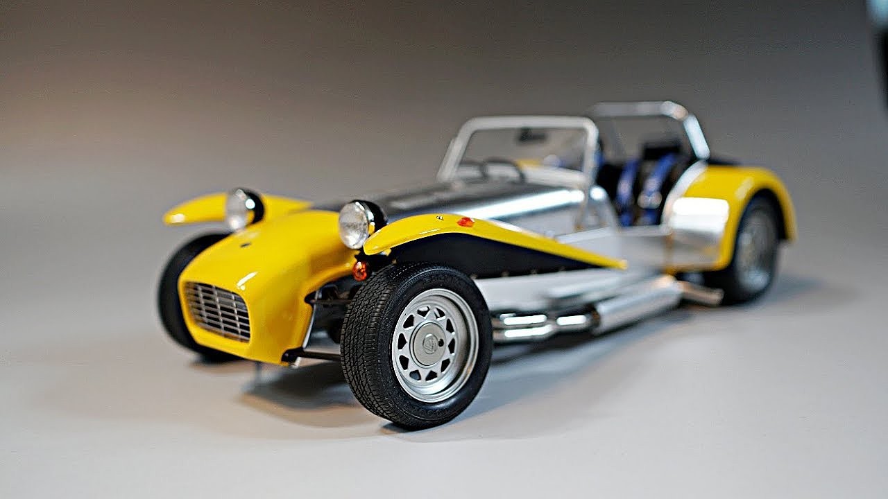 Caterham Super Seven BDR 2017 Car -- Plastic Model Car Kit -- 1/12 ...