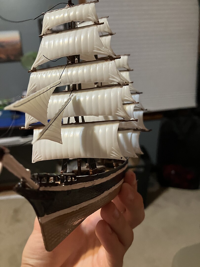 Cutty Sark -- Plastic Model Sailing Ship -- 1/350 Scale -- #1406 ...