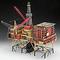Revell-Germany Oil Rig North Cormorant Plastic Model Building Kit 1/20 ...