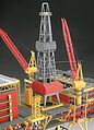 Revell-Germany Oil Rig North Cormorant Plastic Model Building Kit 1/20 ...