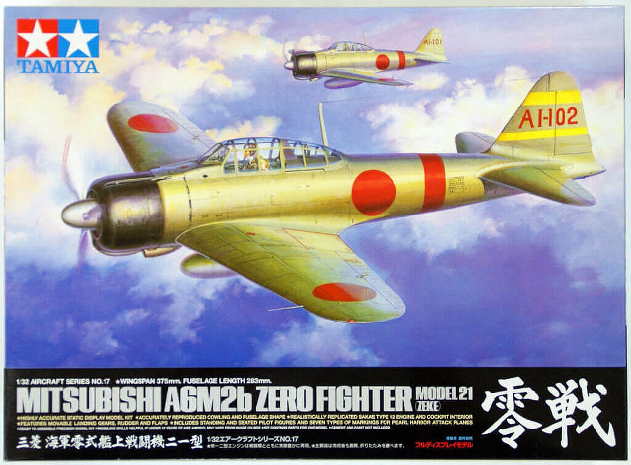 Gallery Pictures Tamiya Mitsubishi A6M2b Zero Fighter Aircraft Plastic ...