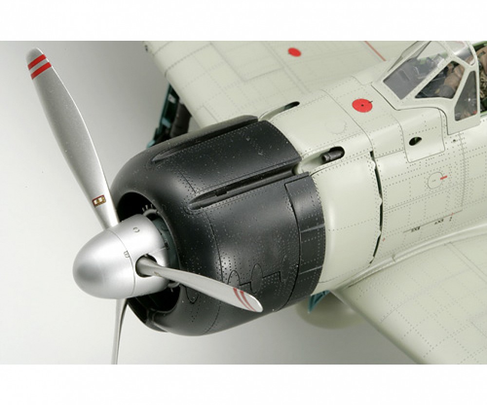 Mitsubishi A6M2b Zero Fighter Aircraft -- Plastic Model Airplane Kit ...