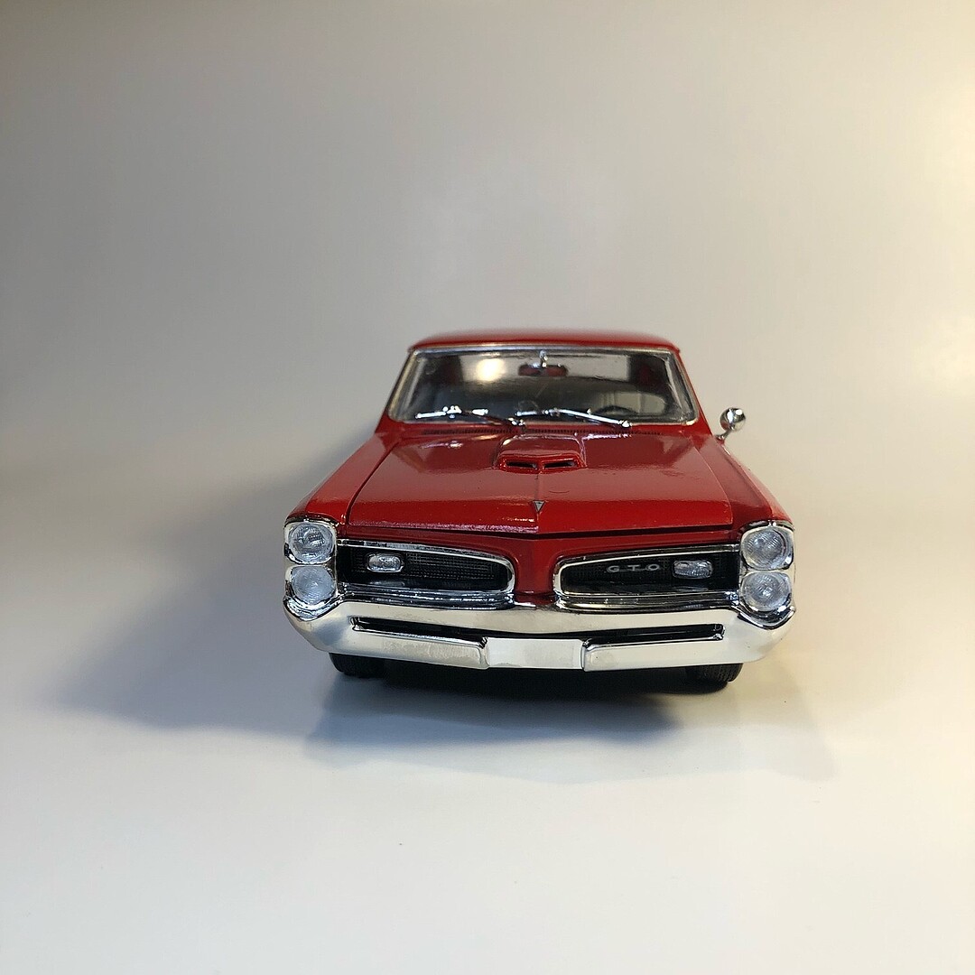 1966 Pontiac GTO -- Plastic Model Car Kit -- 1/25 Scale -- #854479 ...