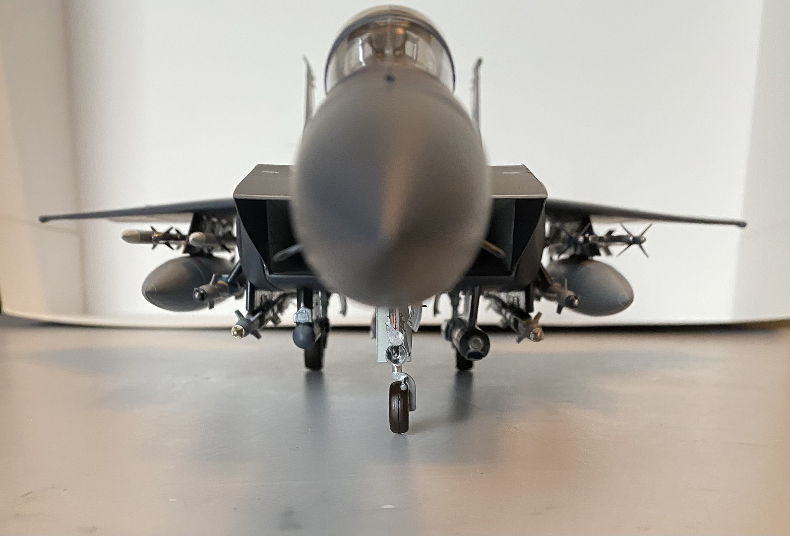 F15E Strike Eagle Dual Roles Fighter -- Plastic Model Aircraft Kit -- 1 ...