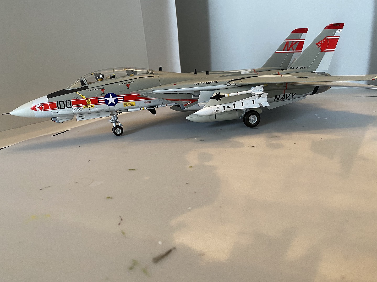 F-14A Tomcat -- Plastic Model Airplane Kit -- 1/48 Scale -- #07246 ...