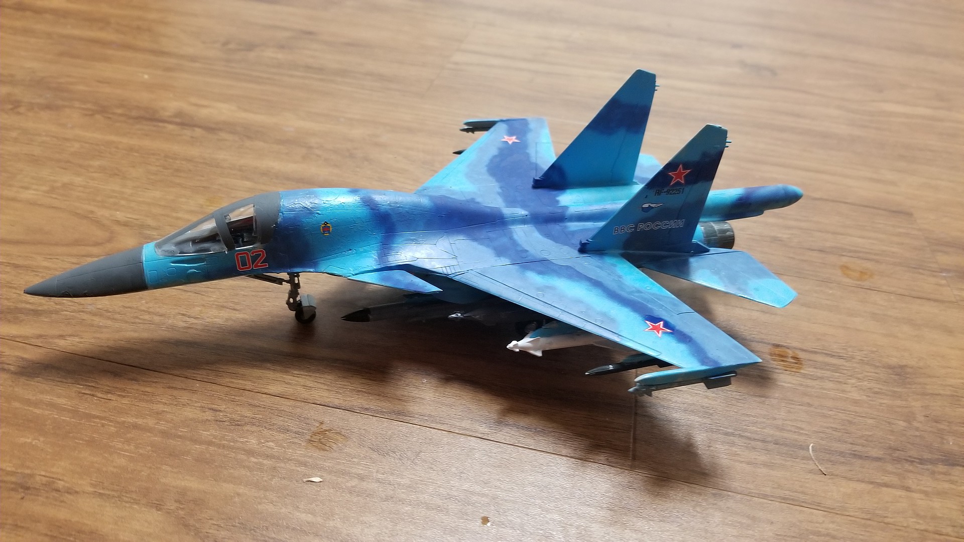 Sukhoi SU-34/32 Fullback -- Plastic Model Airplane Kit -- 1/72 Scale ...
