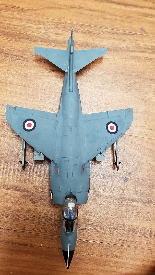 Hawker Sea Harrier -- Plastic Model Airplane Kit -- 1/48 Scale ...