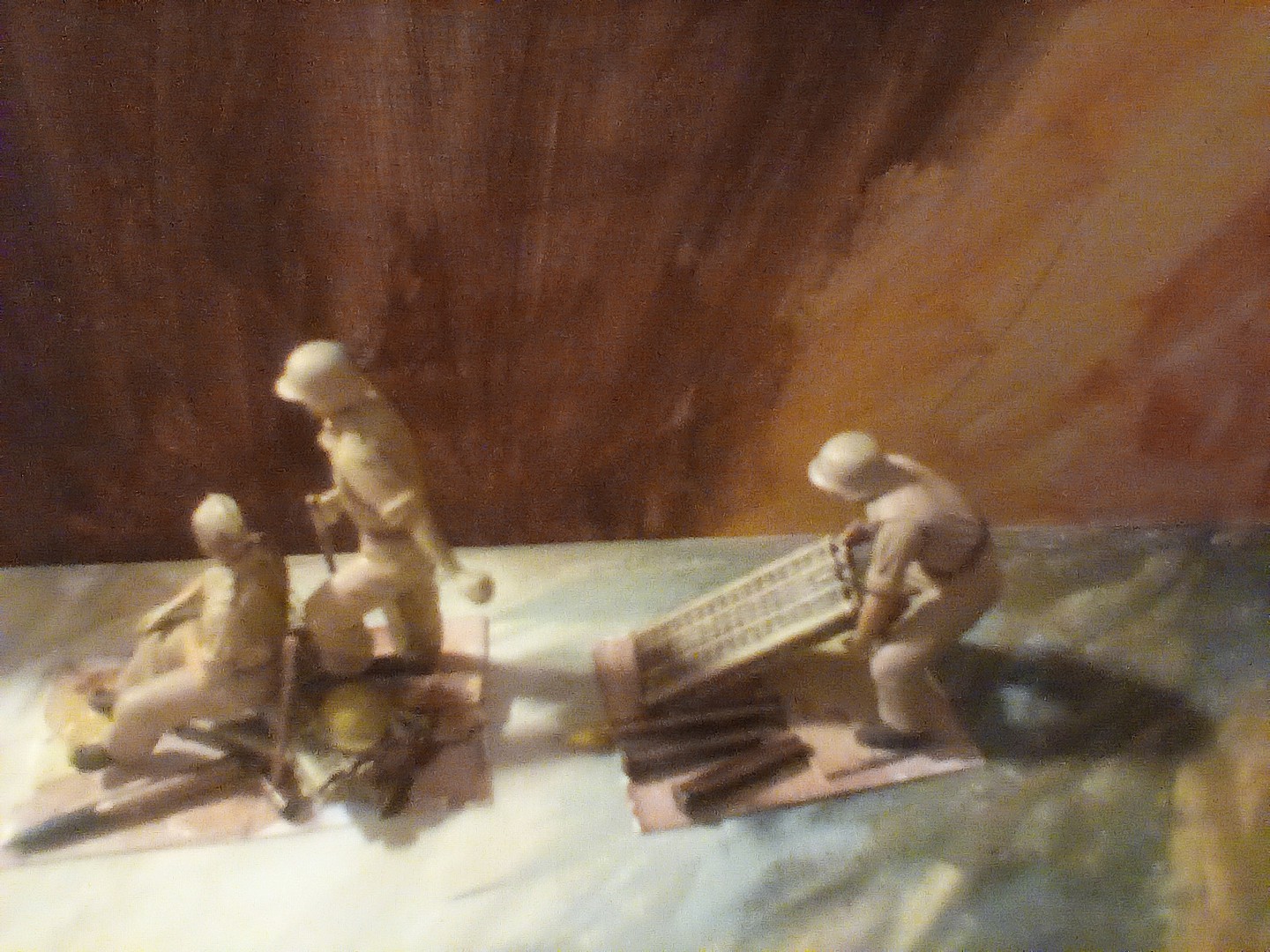 German Artillery Crew Set Africa Corps -- Plastic Model Military ...