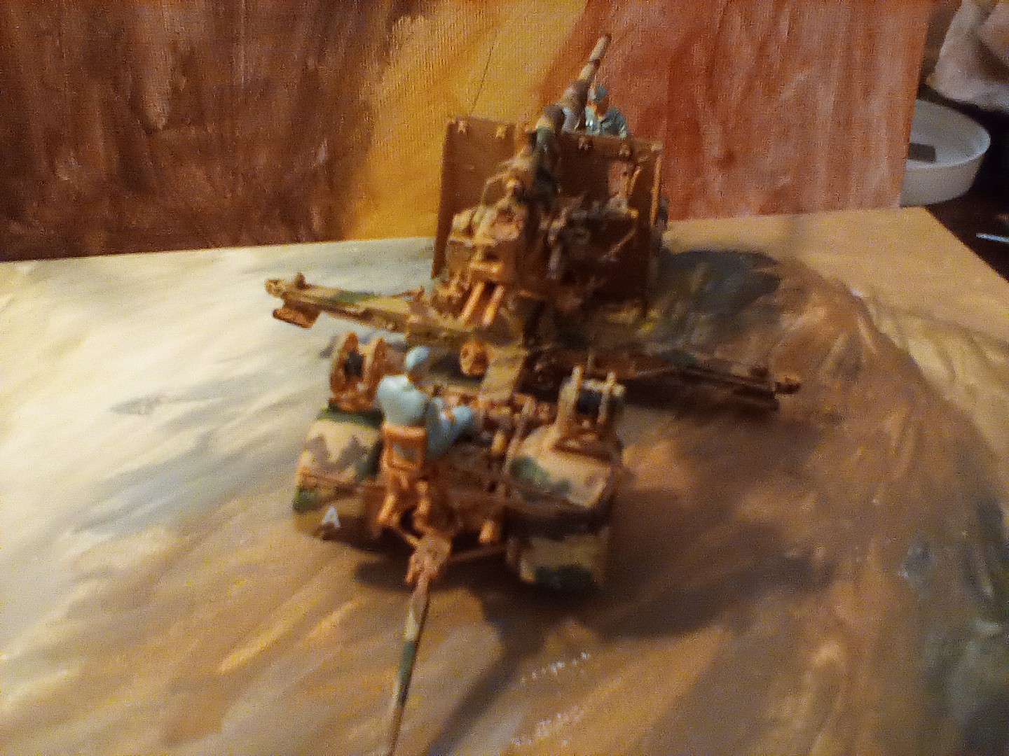 German SS10 Heavy Tractor & 88mm FlaK 37 Gun -- Plastic Model Military ...