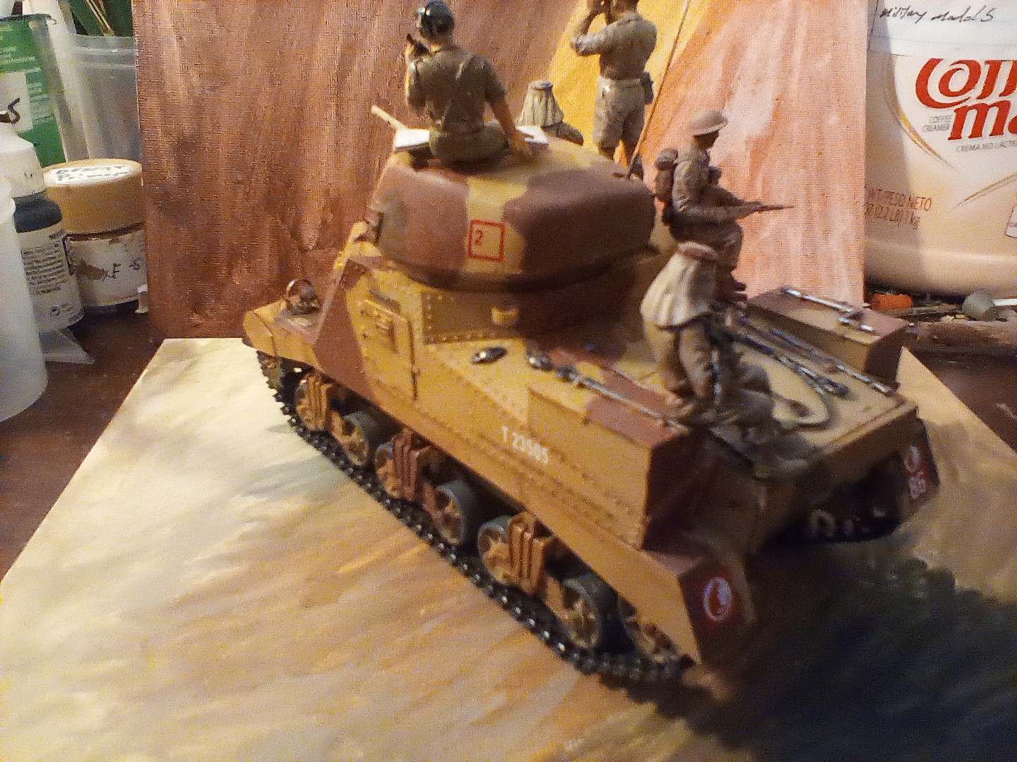 British M3 Grant Tank -- Plastic Model Military Vehicle Kit -- 1/35 ...