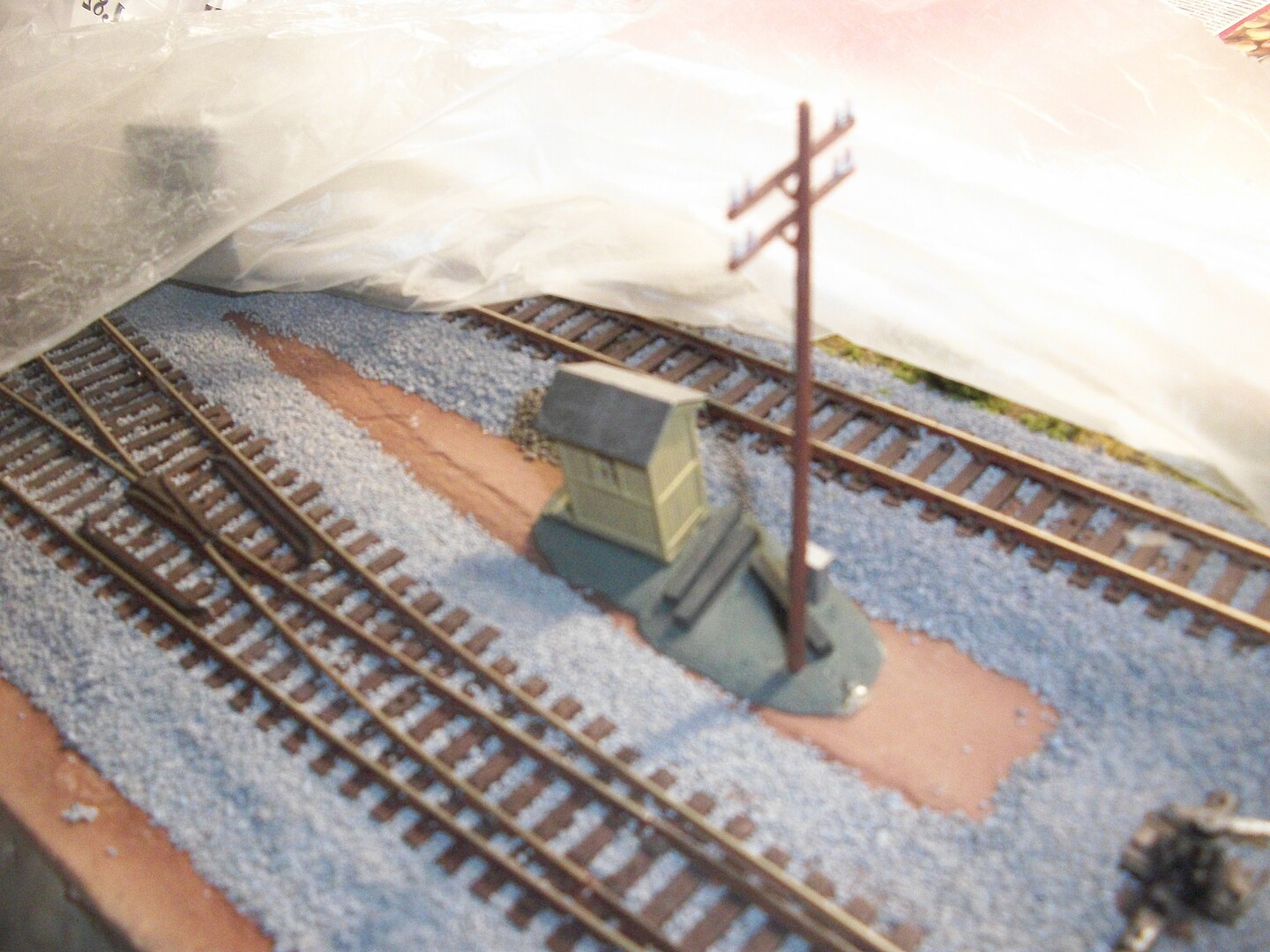 Telephone Shanty and Pole Kit -- HO Scale Model Railroad Building ...