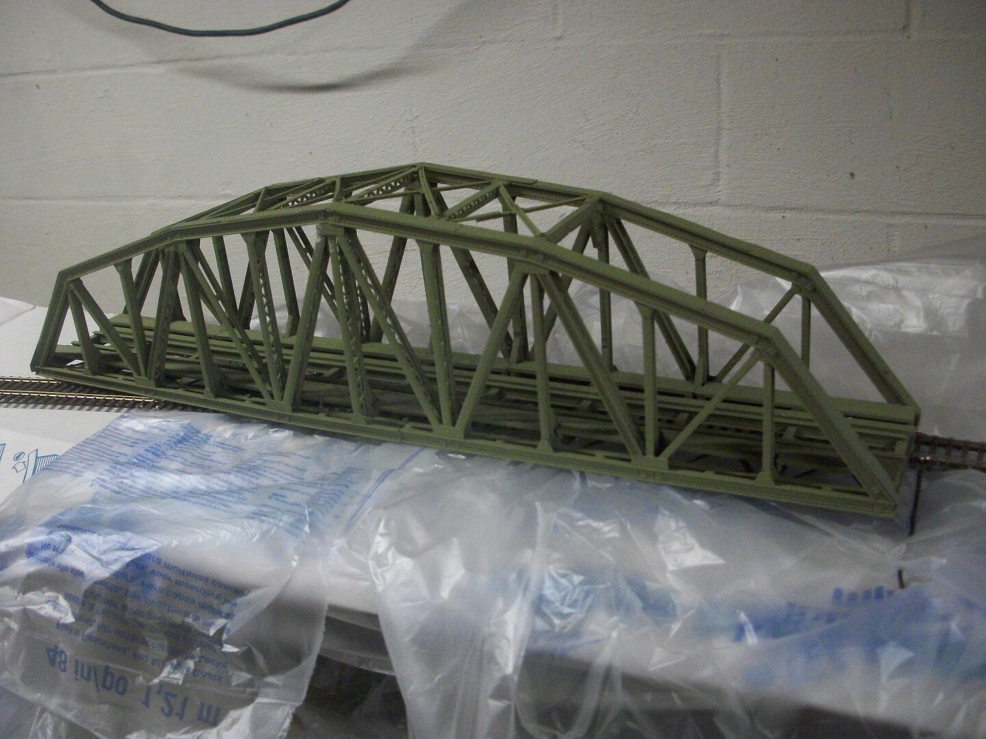 150' Pratt Truss Bridge Kit -- HO Scale Model Railroad Bridge -- #1902 ...