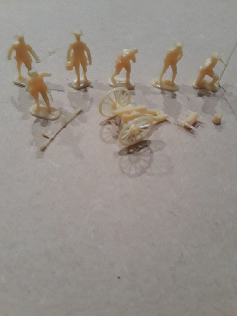 ARW American Artillery Figures -- Plastic Model Military Figure -- 1/72 ...