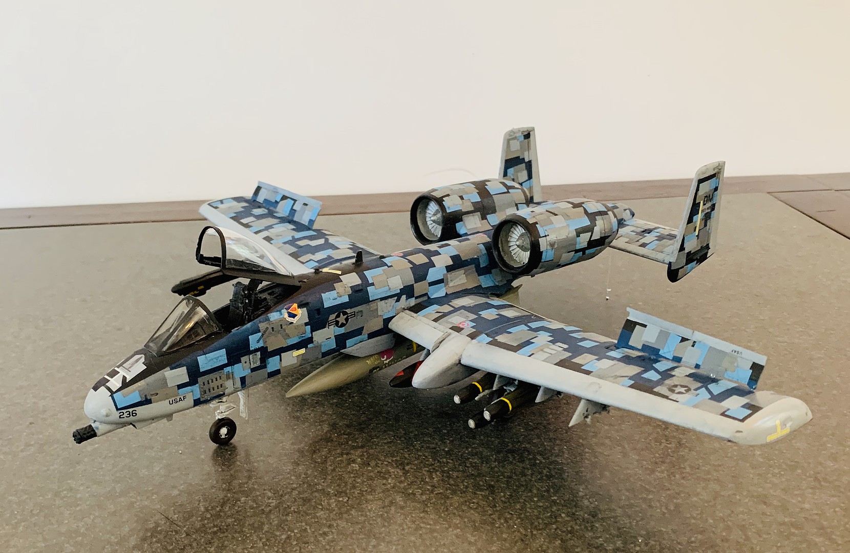 A-10 Warthog -- Plastic Model Airplane Kit -- 1/48 Scale -- #855521 ...