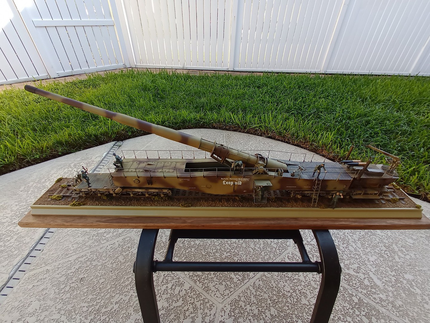 German Railway Gun K5(E) Leopold -- Plastic Model Military Weapon -- 1/ ...