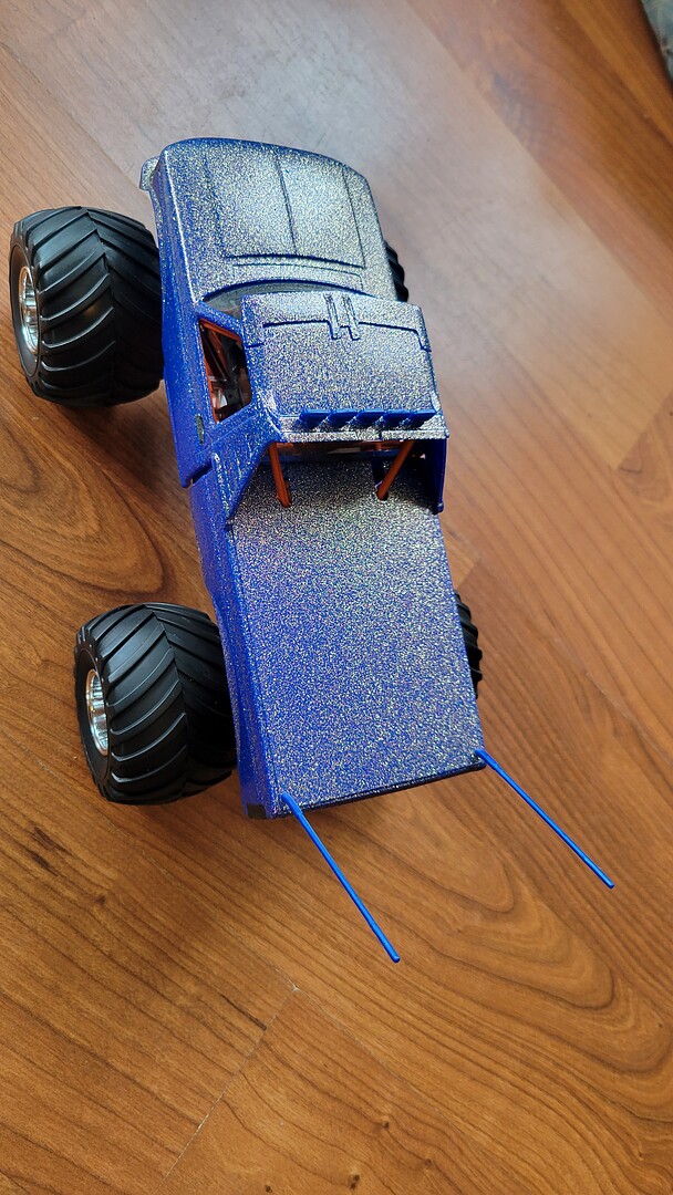 Ford Monster Truck Hot Wheels -- Plastic Model Truck Vehicle -- 1/25 ...