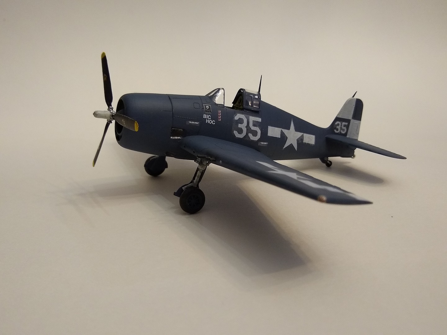 F6F3/5 Hellcat US Fighter -- Plastic Model Airplane Kit -- 1/72 Scale ...