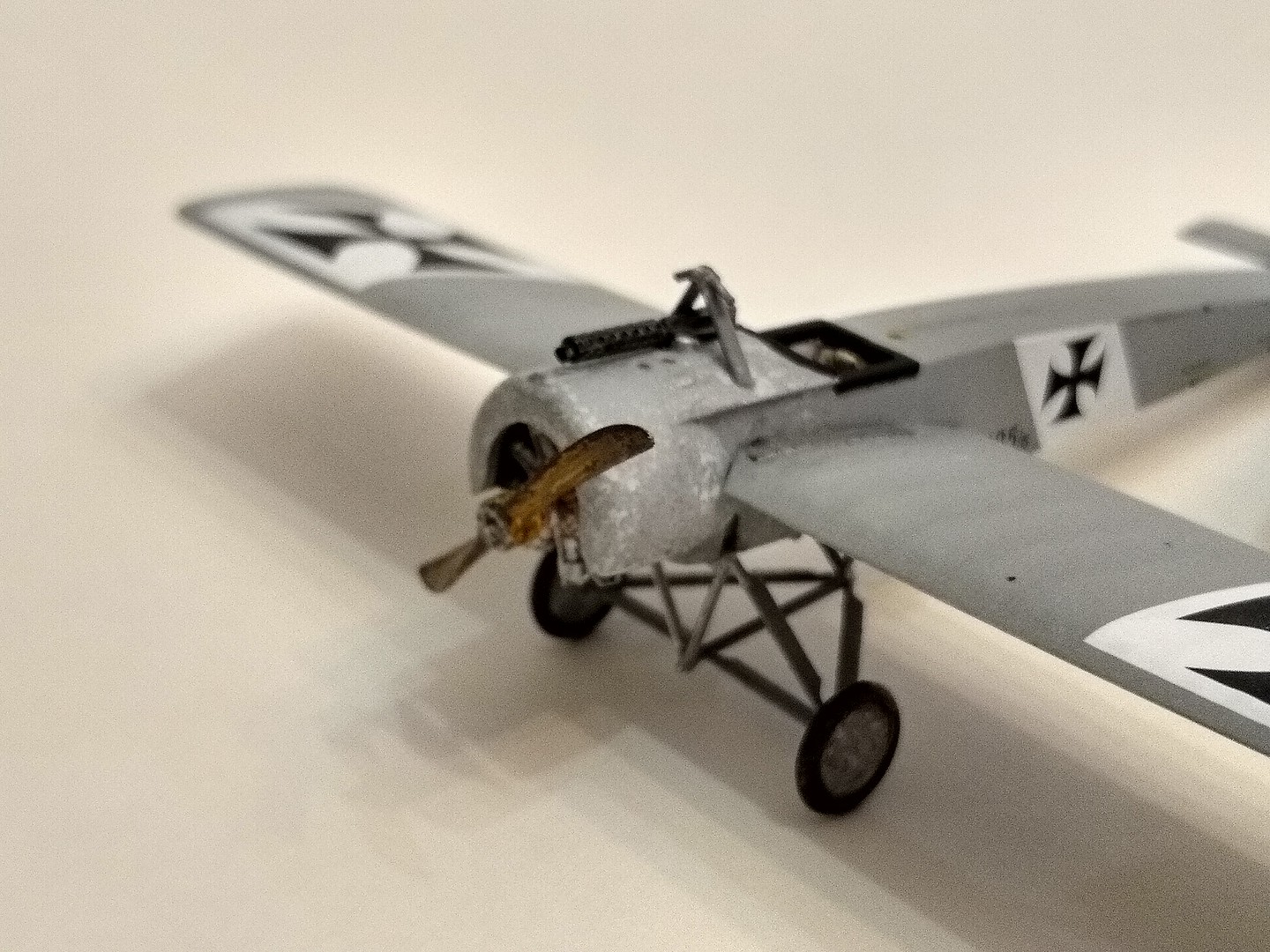 Fokker E III Eindecker German Fighter -- Plastic Model Airplane Kit ...