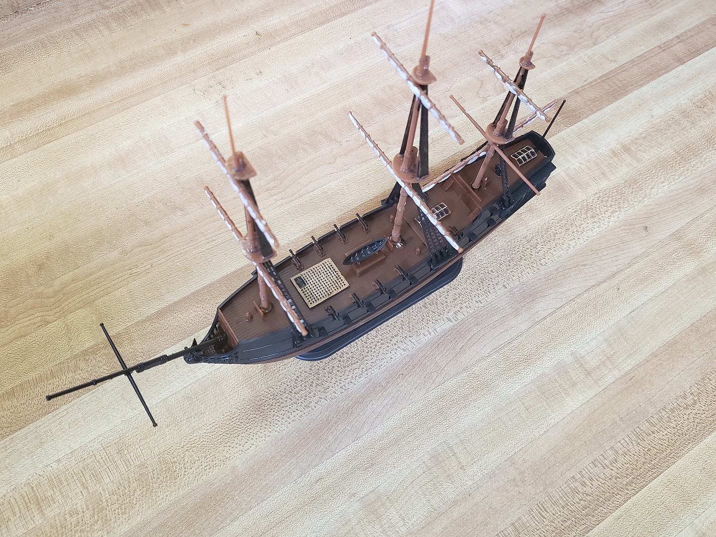 Pirate Ship Black Diamond -- Snap Tite Plastic Model Ship Kit -- 1/350 ...