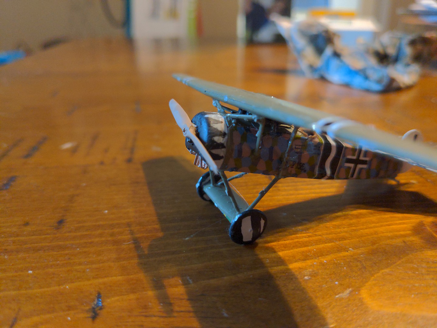 Fokker E.V Flying Razor -- Plastic Model Airplane Kit -- 1/72 Scale ...