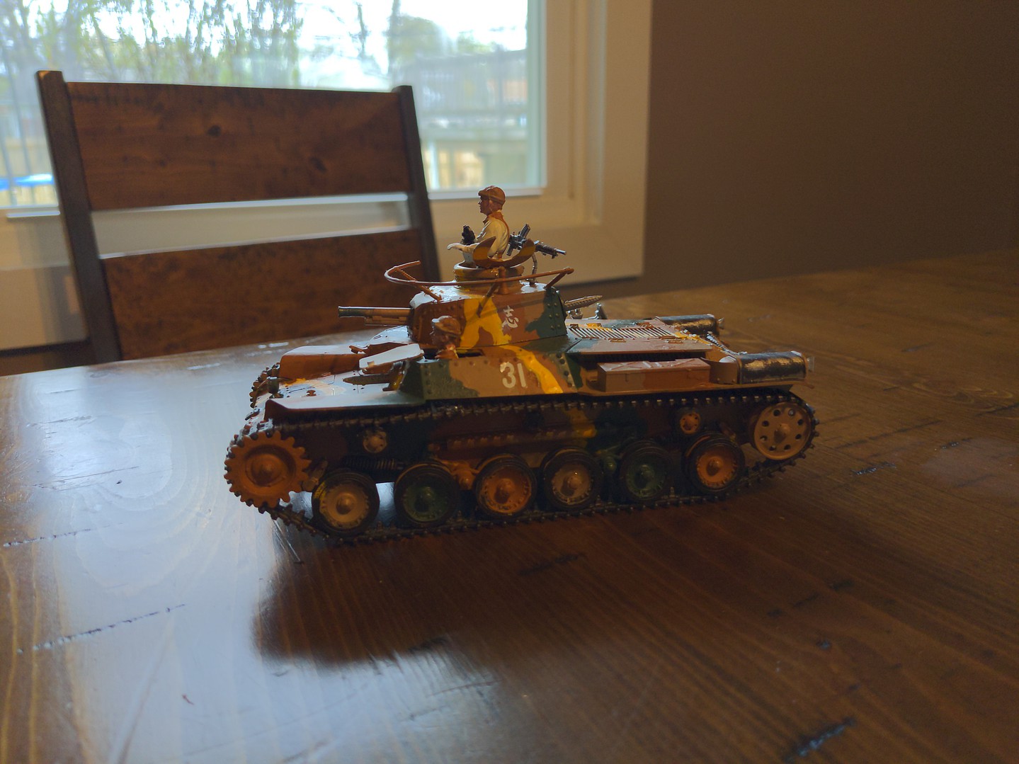 Japanese Tank Type 97 -- Plastic Model Military Vehicle Kit -- 1/35 ...