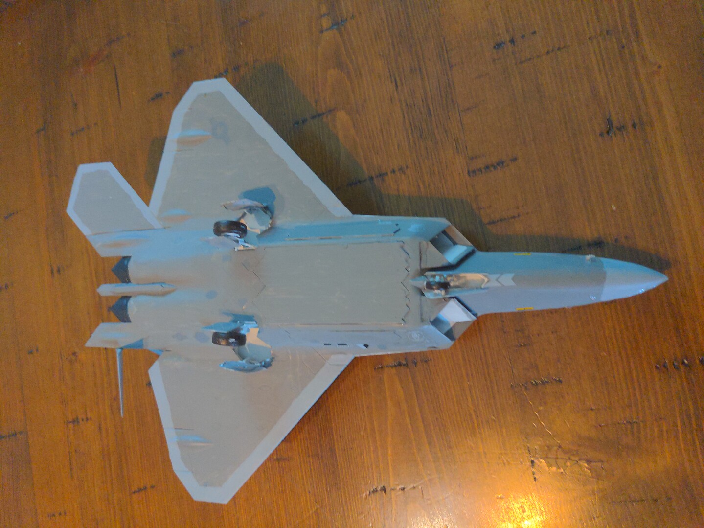 F-22 Raptor -- Plastic Model Airplane Kit -- 1/72 Scale -- #855984 ...