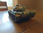 Lindberg USSR T55 Tank (Re-Issue) Plastic Model Military Vehicle Kit 1/ ...