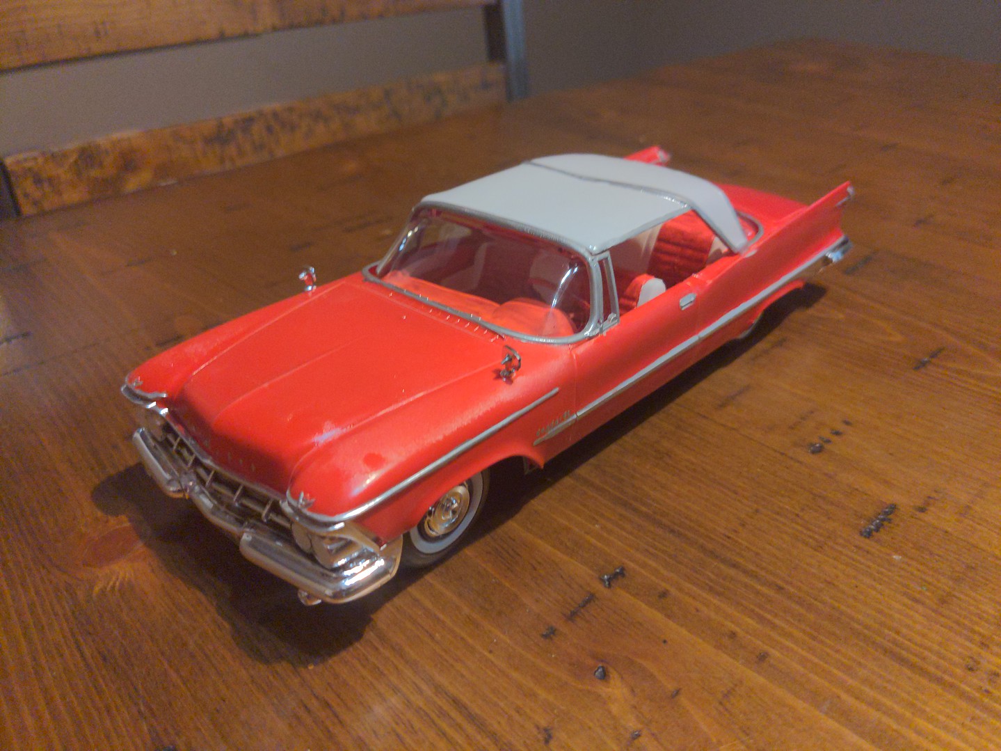 1959 Chrysler Imperial -- Plastic Model Car Kit -- 1/25 Scale -- #1136 ...