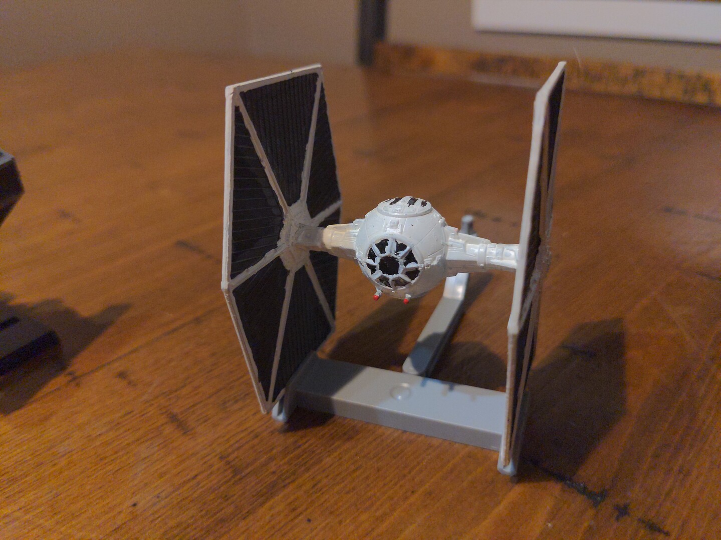 Star Wars - Tie Advanced & Tie Fighter -- Plastic Model Figure Kit -- 1 ...