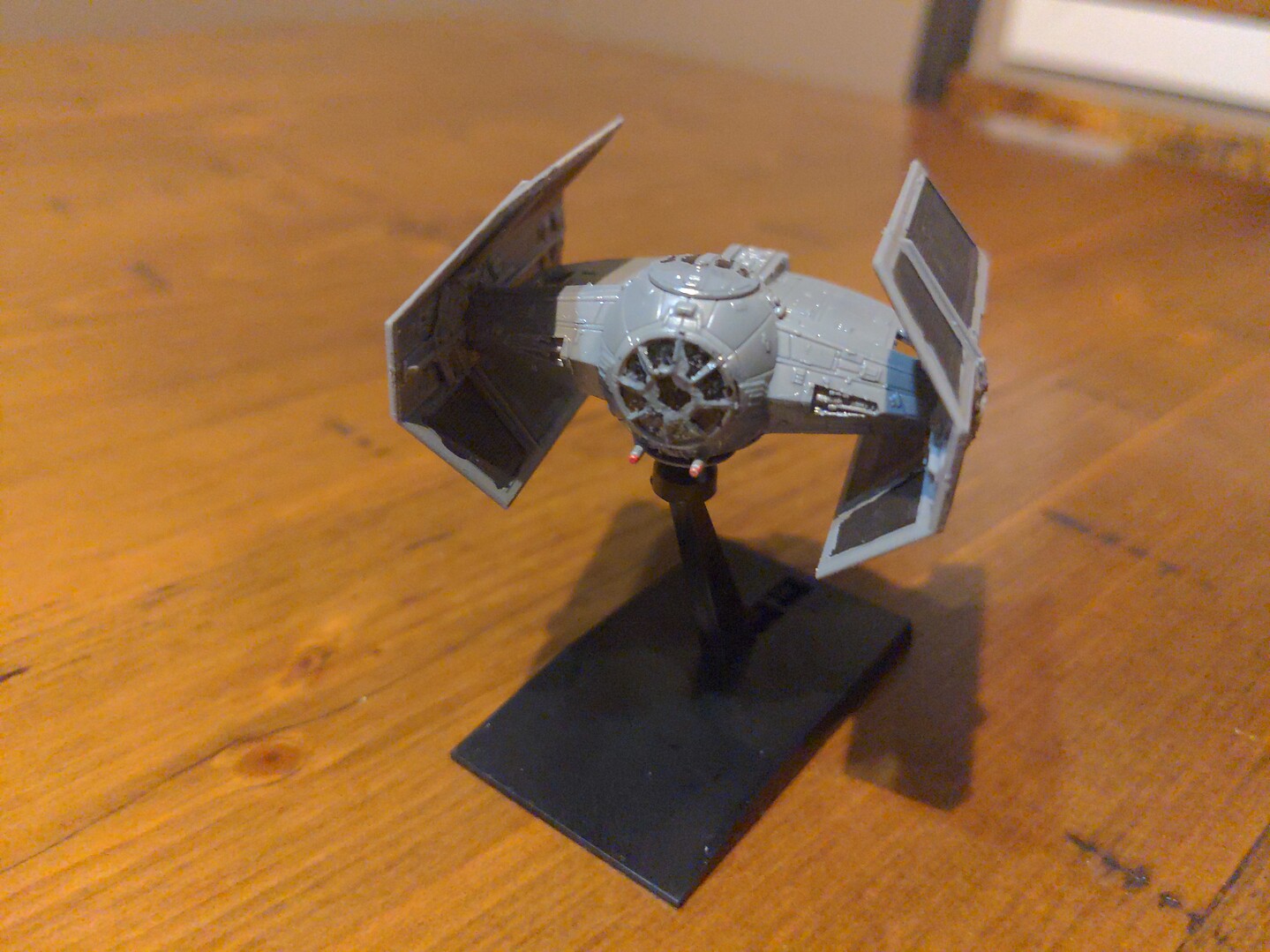 Star Wars - Tie Advanced & Tie Fighter -- Plastic Model Figure Kit -- 1 ...