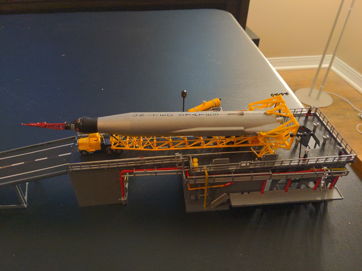 Atlas Rocket w/ Gantry & Mercury Capsule Pictures