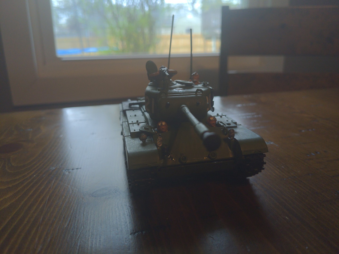 US M-46 Patton Tank -- Plastic Model Military Vehicle Kit -- 1/48 Scale ...