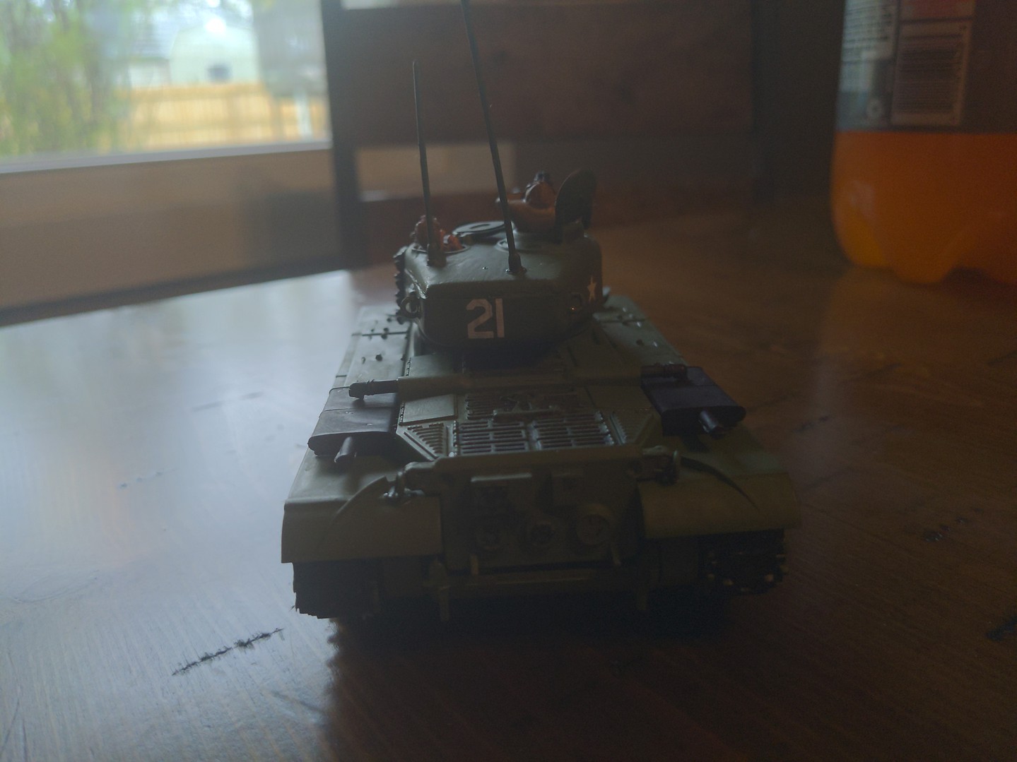 US M-46 Patton Tank -- Plastic Model Military Vehicle Kit -- 1/48 Scale ...