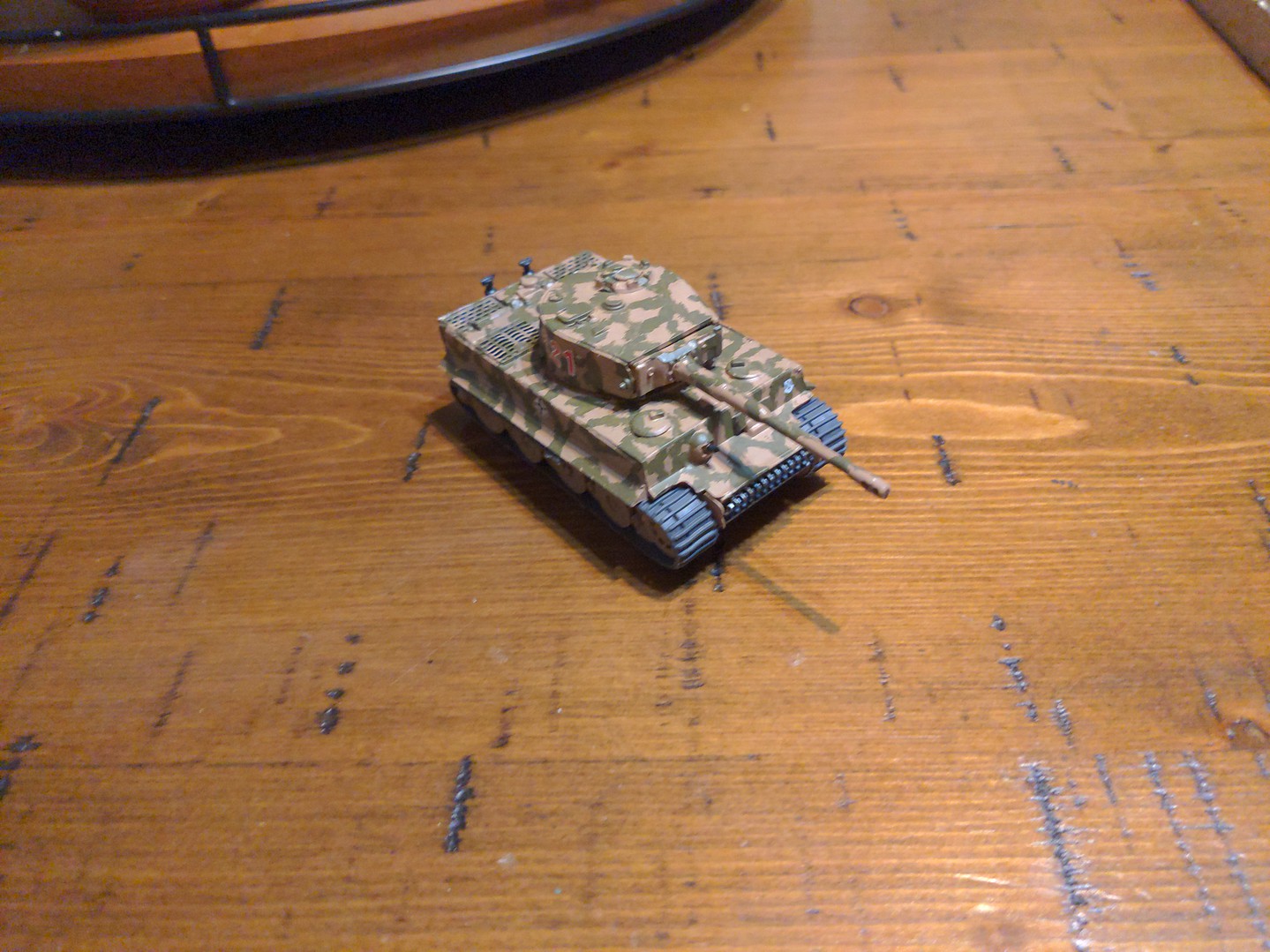 Tiger I Tank -- Plastic Model Military Vehicle Kit -- 1/76 Scale ...