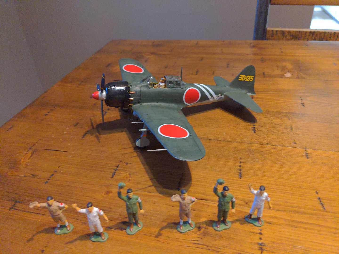 A6M5C Type 52 Zero Fighter -- Plastic Model Airplane Kit -- 1/48 Scale ...