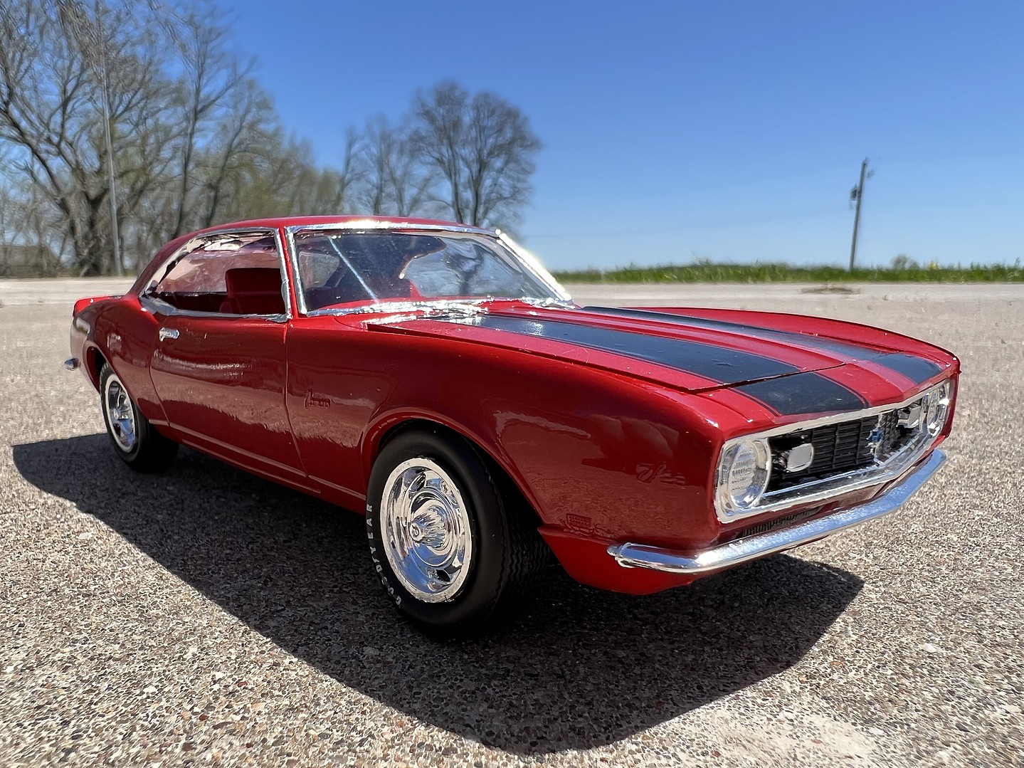 1968 Camaro Z/28 -- Plastic Model Car Kit -- 1/25 Scale -- #868_12 ...