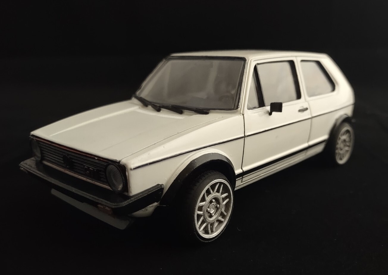 Gallery Pictures AMT '78 Volkswagen Golf 11 Plastic Model Car Vehicle ...