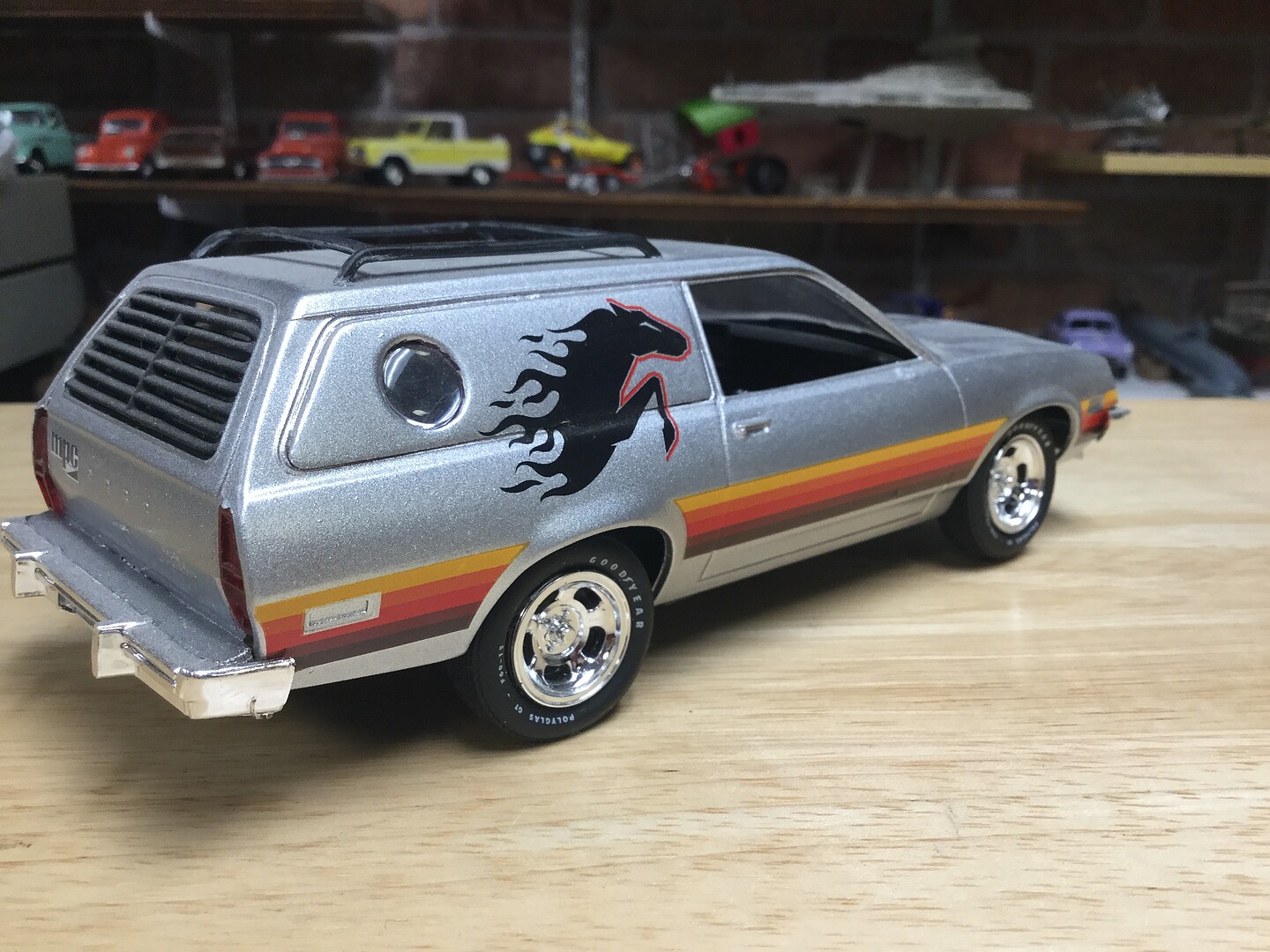 1979 Ford Pinto Wagon Pony Express -- Plastic Model Car Vehicle Kit ...