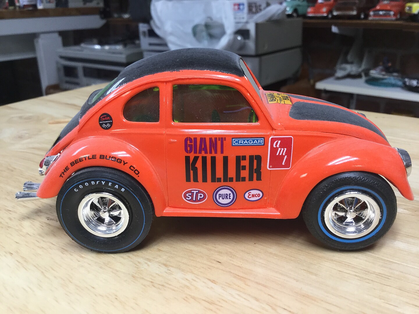 Volkswagen Beetle Superbug Gasser -- Plastic Model Car Kit -- 1/25 ...