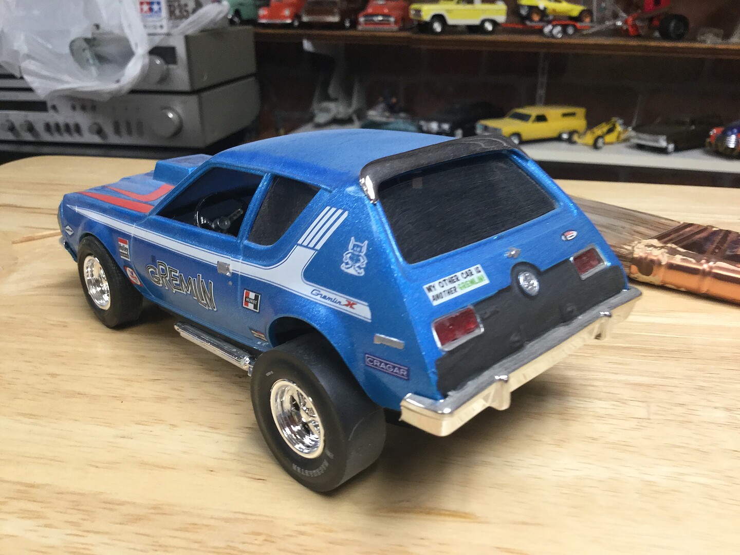 1974 AMC Gremlin X -- Plastic Model Car Kit -- 1/25 Scale -- #1077-12 ...
