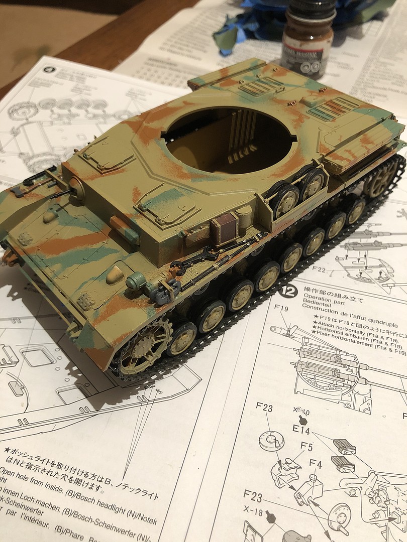 German Flakpanzer IV Wirbelwind Tank -- Plastic Model Military Vehicle ...