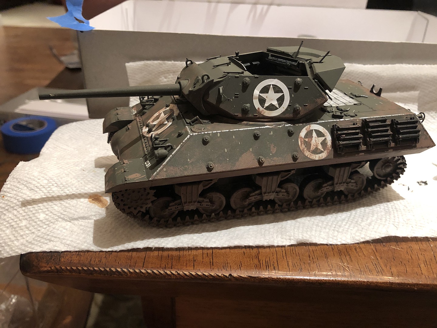 US Tank Destroyer M10 Mid Production -- 1/35 Scale Plastic Model ...