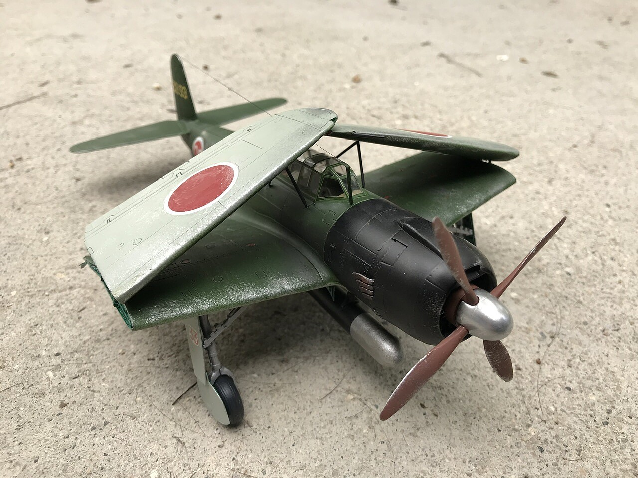 Carrier-Borne Attack Bomber Tenzan Type 12 -- Plastic Model Airplane ...