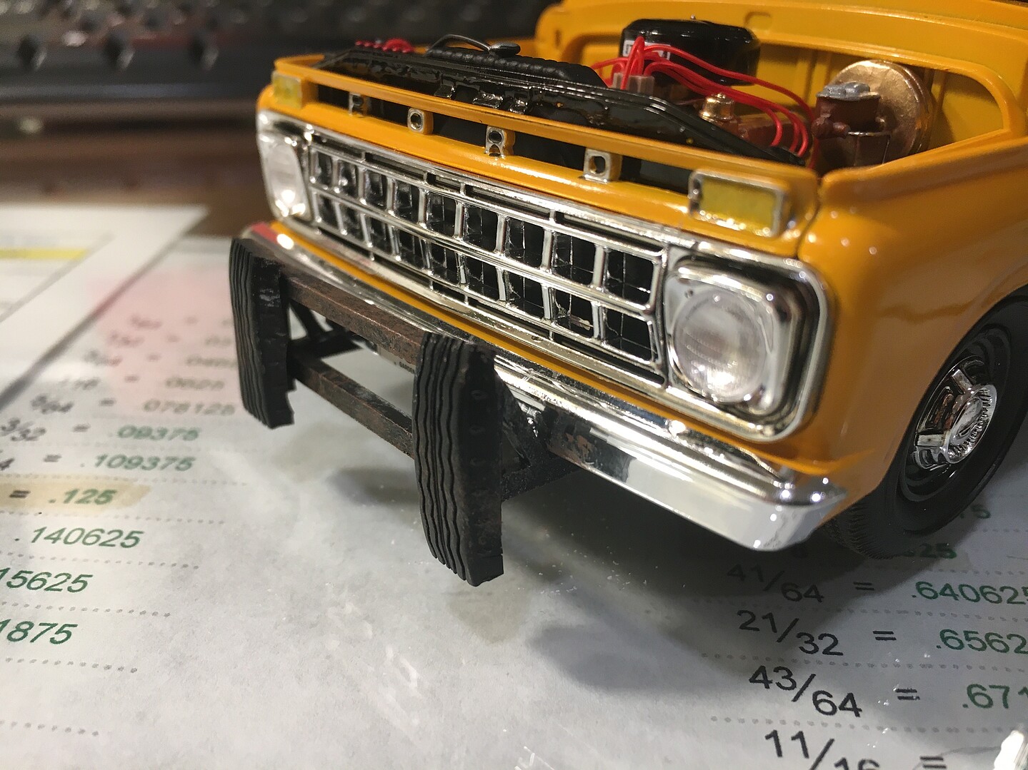 1965 Ford F100 Service Truck (Ltd Prod) -- Plastic Model Truck Kit -- 1 ...