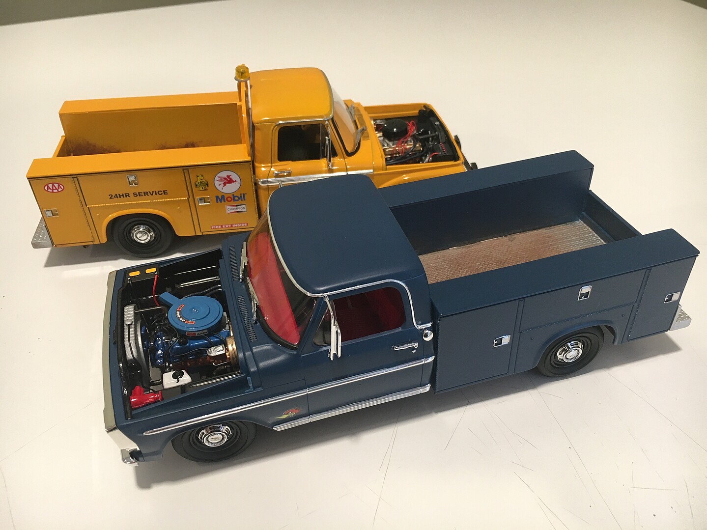 1965 Ford F100 Service Truck (Ltd Prod) -- Plastic Model Truck Kit -- 1 ...