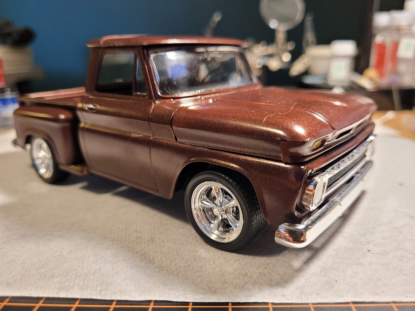 1965 Chevy Stepside Pickup 2'n1 -- Plastic Model Truck Kit -- 1/25 ...