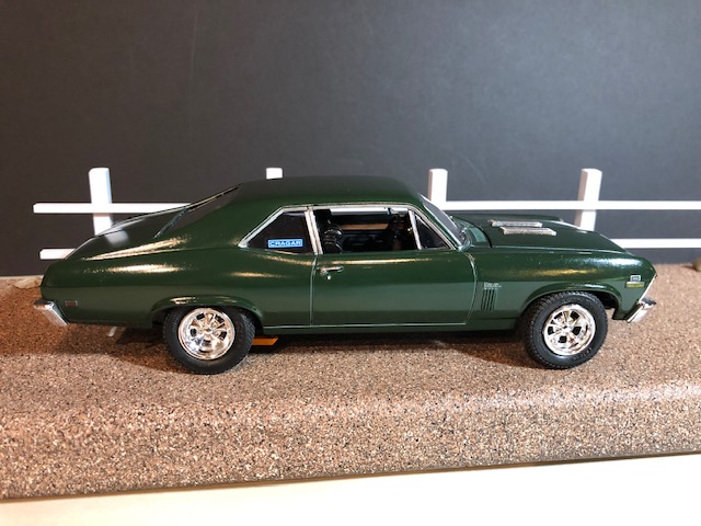 1969 Chevy Nova SS -- Plastic Model Car Kit -- 1/25 Scale -- #852098 ...